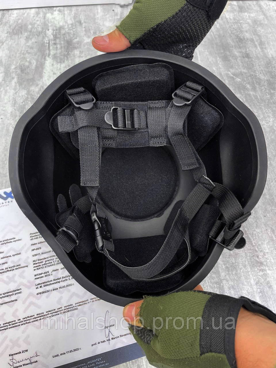 Купить Баллистический шлем helmet black (Польша), цена 9850 ₴ — Prom.ua ...