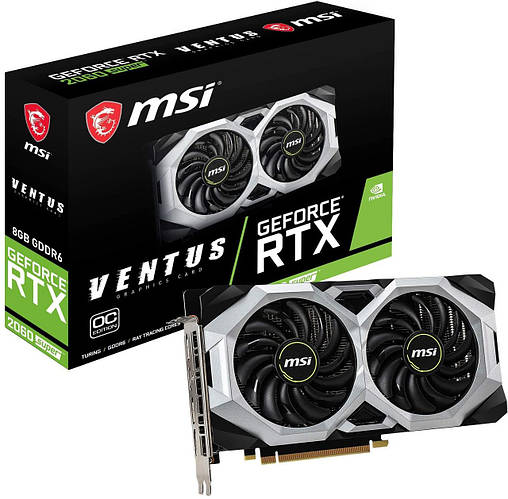 Купить MSI RTX 2060 Super 8GB Ventus OC (RTX 2060 SUPER VENTUS OC), б/у ...