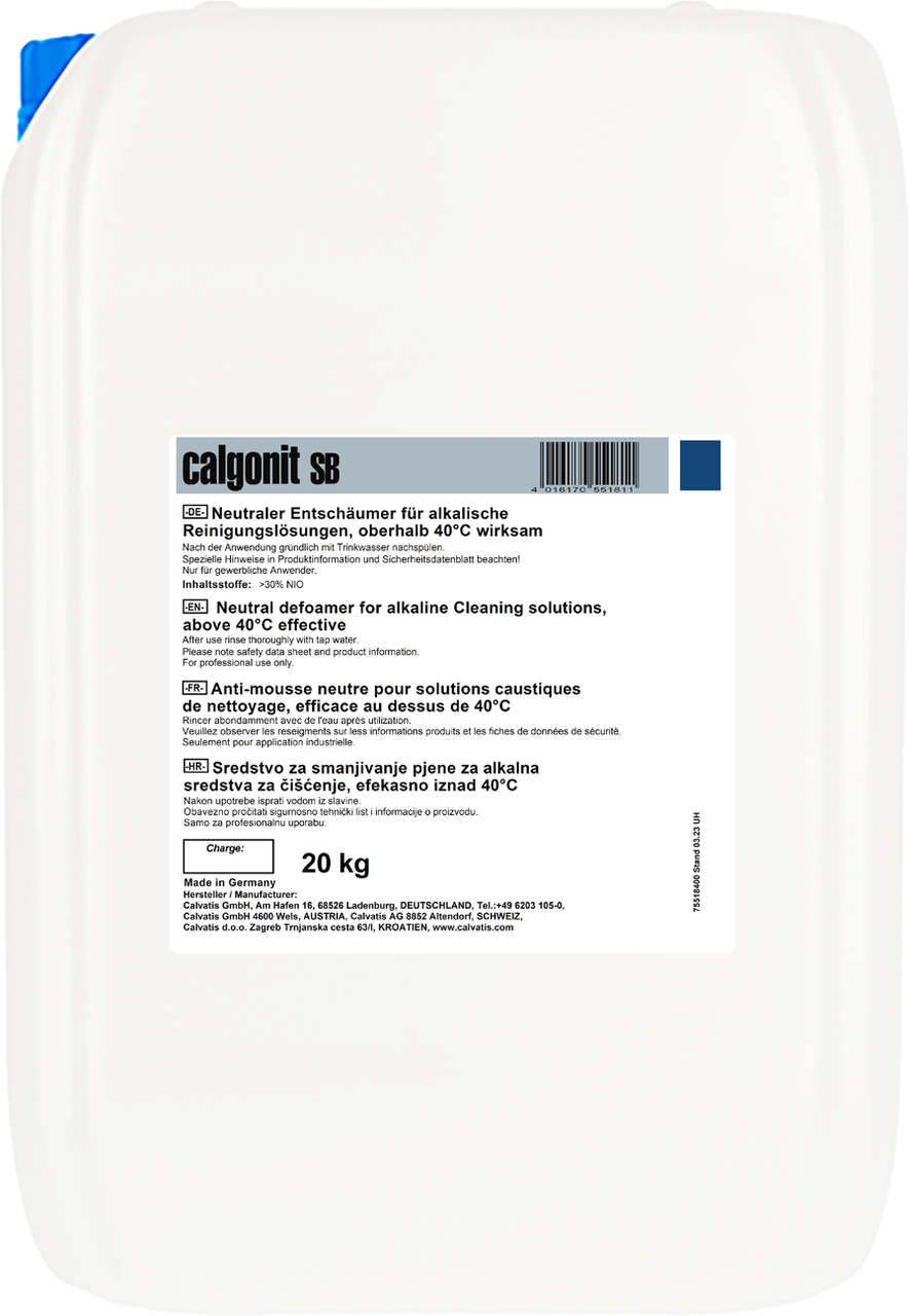 Піногасник для лужних миючих засобів Calgonit SB 20 кг (ID#1867983292 ...