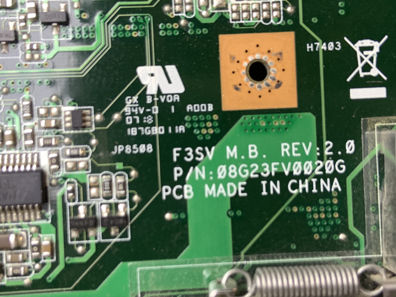 Купить Материнская плата для ноутбука Asus Z53S, f3k 08G2003FK21G rev 2 ...