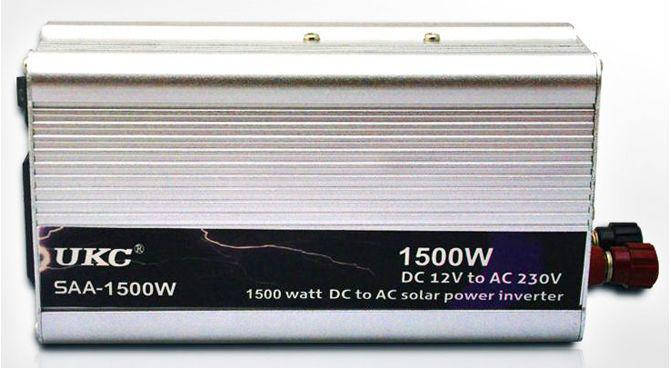 Преобразователь UKC SAA-1500W AC/DC 12/220V инвертор EL0227 (ID#1868154046), цена: 1034 ...