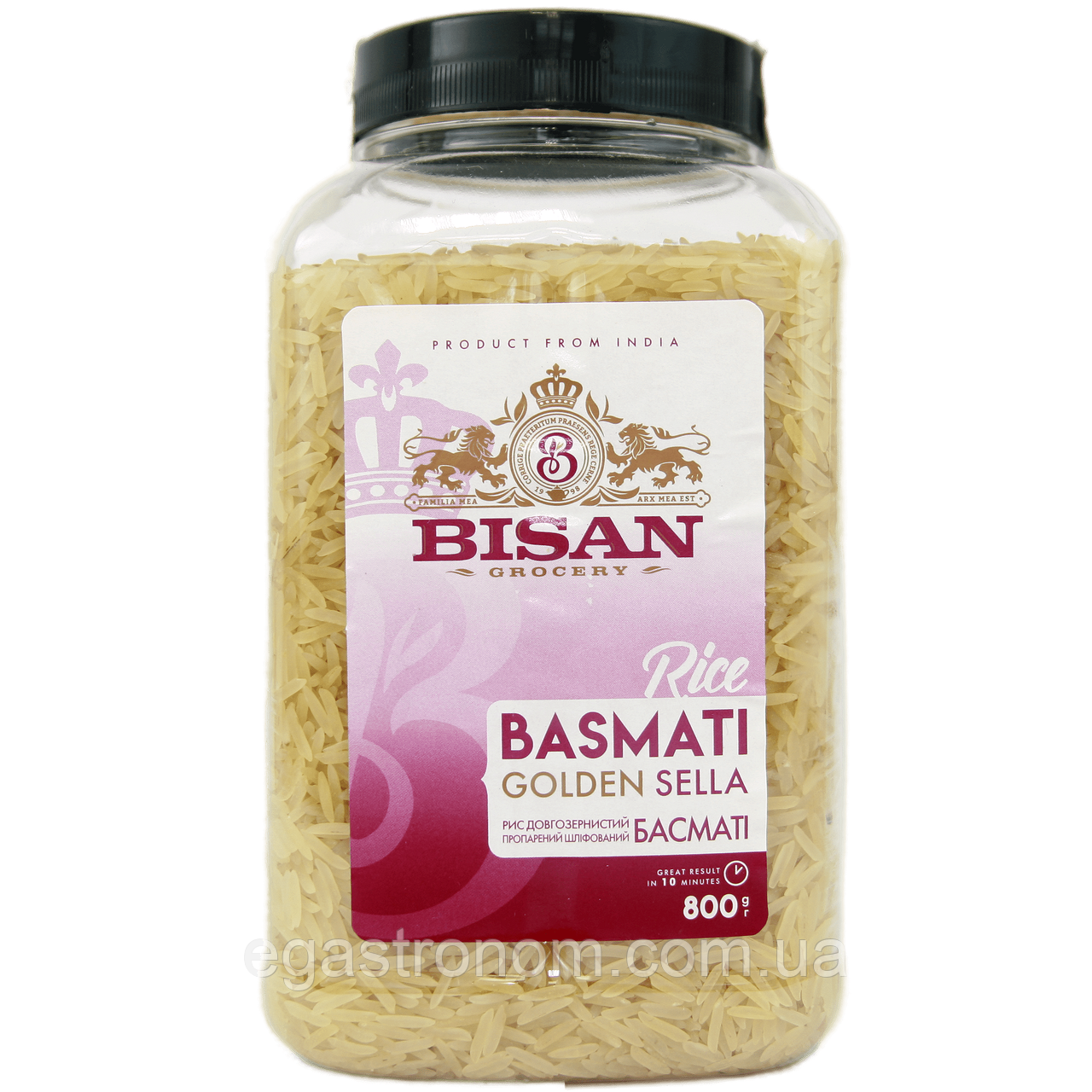 Купить Рис Бісан басматі золотий Bisan golden 800g 6шт/уп (Код : 00 ...