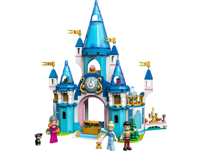LEGO Конструктор лего Disney Princess Замок Золушки и Прекрасного ...