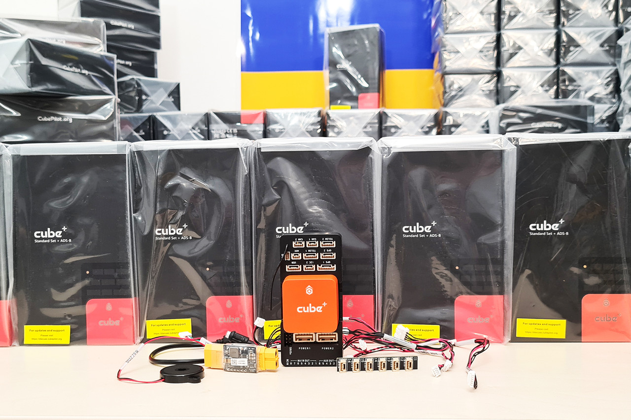 Польотний контролер HEX Pixhawk 2.1 Cube Orange+ на платі ADS-B (ID ...