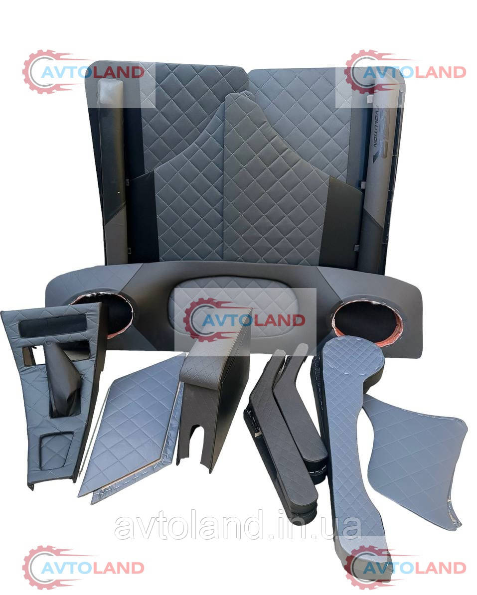 ТЮНІНГ САЛОНУ ВАЗ 2101 - 2107 СІРИЙ: продаж, ціна у Харкові. Обшивки дверей, багажника, стель ...