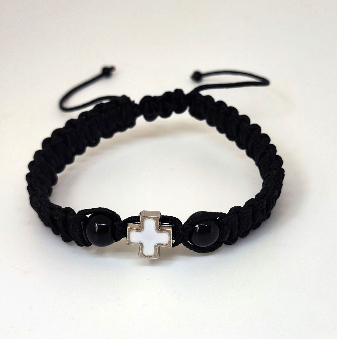 Браслет с молитвой псалом 90 (белый крест): продажа, купить в Украине ...