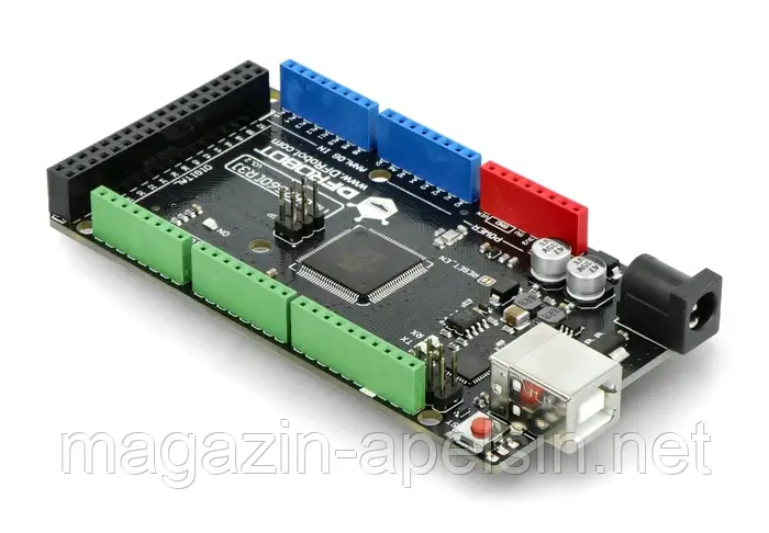 Купить Плата DFRobot Mega 2560 v3.2 - совместим с Arduino ...