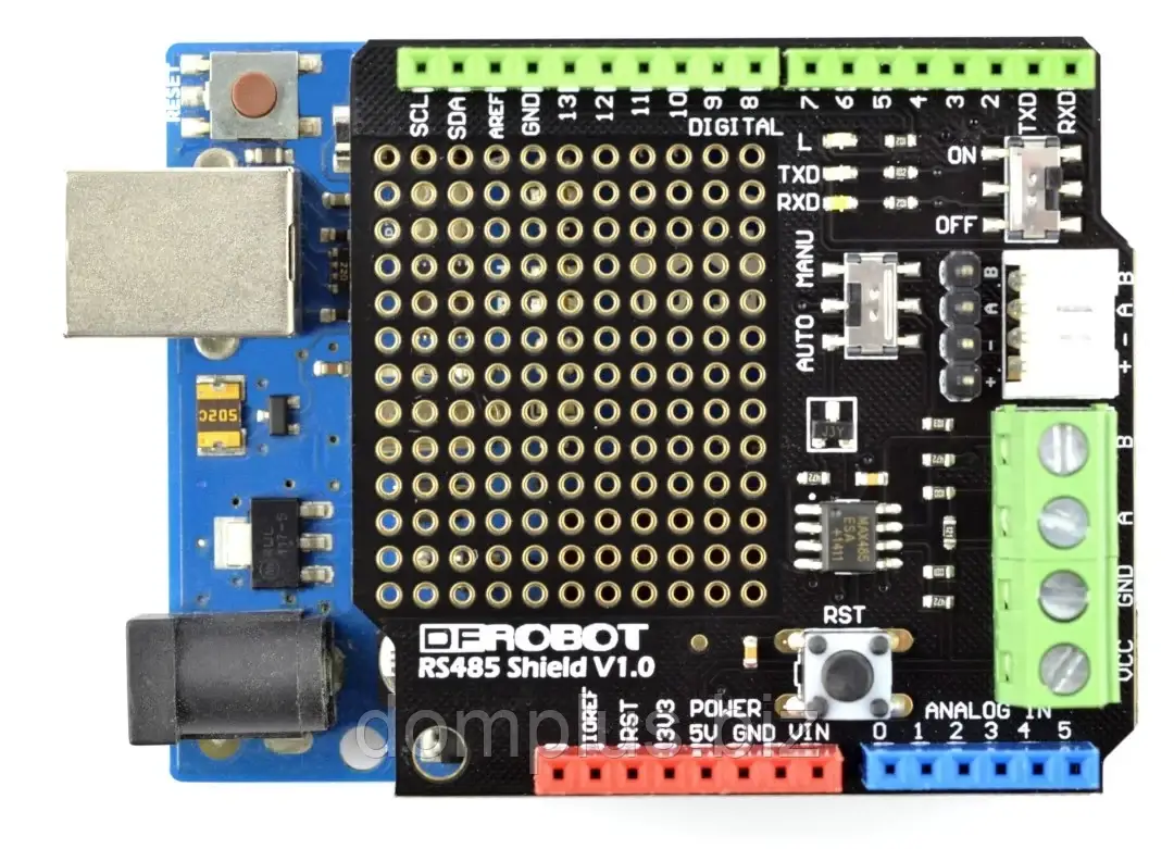 DFRobot RS485 Shield MAX485ESA - щит для Arduino (ID#1868416108), цена: 715 ₴, купить на Prom.ua