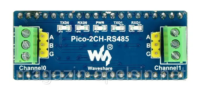 Купить 2-канальный UART-RS485 SP3485 коммуникационный преобразователь, совместим с Raspberry Pi ...
