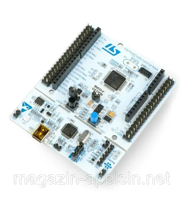 Купить STM32 NUCLEO-F103RB - STM32F103RBT6 ARM Cortex M3, цена 1035 ...
