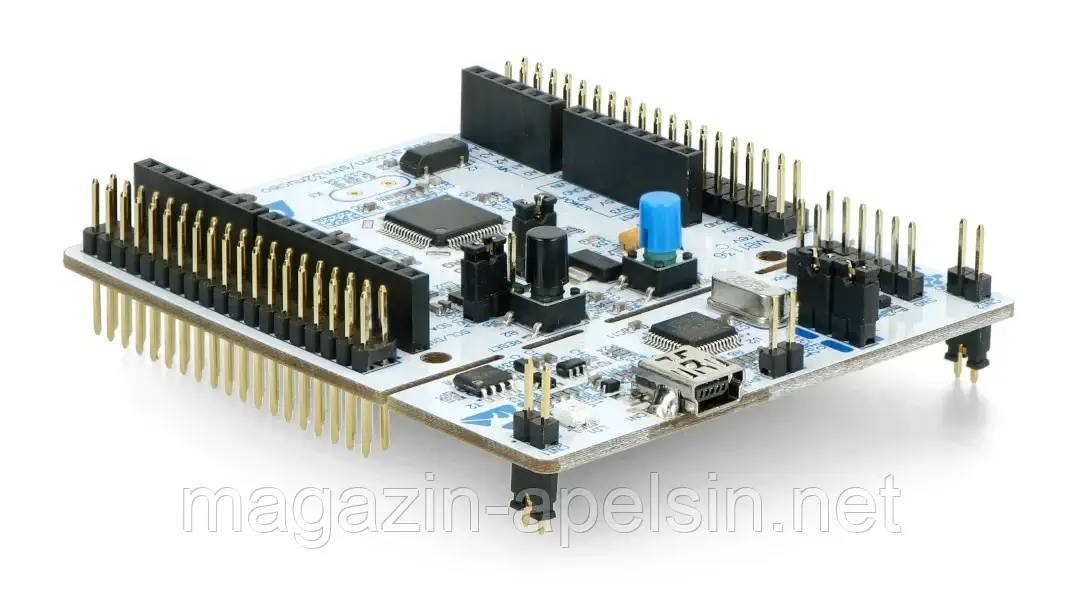 Модуль STM32 NUCLEO-L476RG з 32-бітним мікроконтролером, оснащений ARM Cortex M4 (ID#1868443692 ...