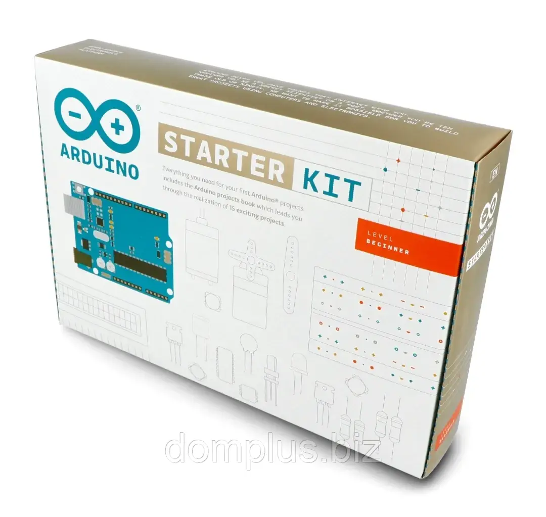 Arduino StarterKit K000007 - официальный стартовый набор с платой Arduino Uno (ID#1868417068 ...