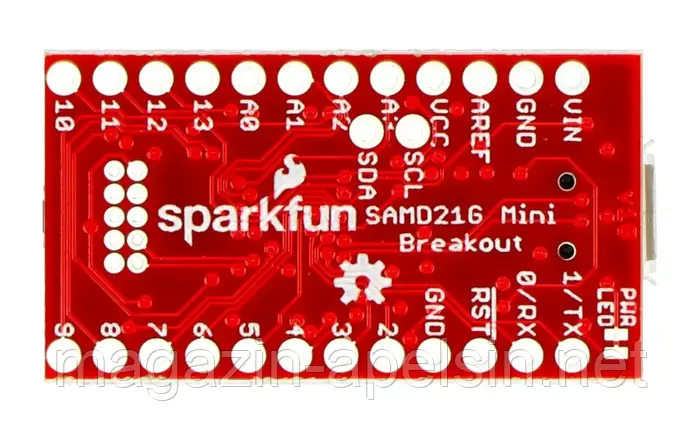 SAMD21 Mini 32-Bit - сумісний з Arduino - SparkFun DEV-13664 (ID#2089415601), ціна: 1985 ...
