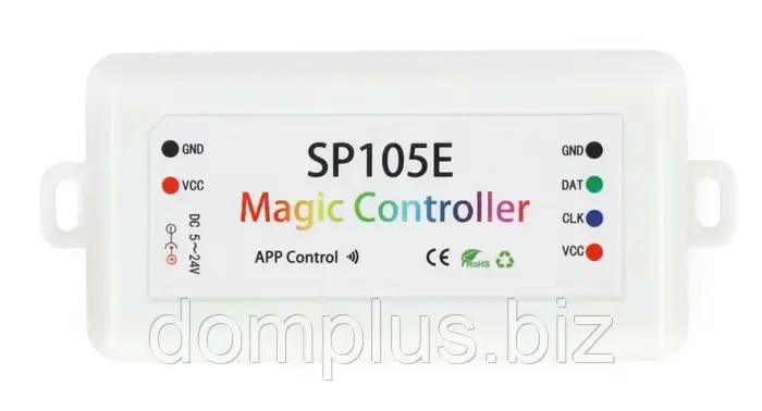 Купить Драйвер для адресных лент RGB Bluetooth SP105E Magic Controller ...