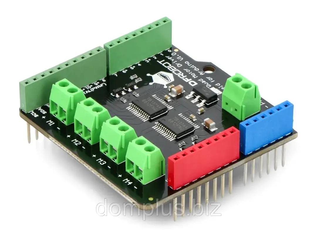DFRobot TB6612 Quad Motor Driver - 4x 13,5 В / 1,2 А драйвер двигуна ...