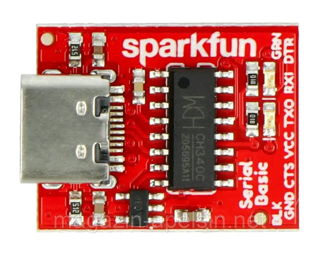 Купить Конвертер USB-UART FTDI CH340C 3.3 / 5V USB Type C - SparkFun ... Купить Конвертер USB-UART FTDI CH340C 3.3 / 5V USB Type C - SparkFun ...