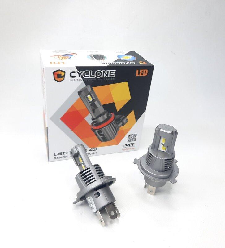 Купить Светодиодные лампы H4 Cyclone type43/LED-CREE/12V/35W/7000Lm ...