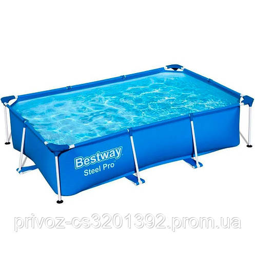 Купить Каркасный бассейн 1200 л, 221 х 150 х 43 см, Bestway, цена 3400 ...