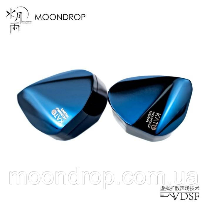 Moondrop Kato (Dark Blue) - динамические IEMs наушники (ID#1862102542 ...