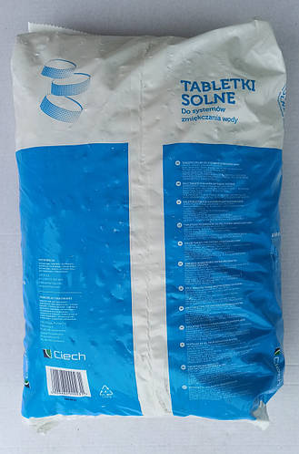 Соль таблетированная Ciech (Польша) в мешках по 25 кг (ID#1696353529 ...