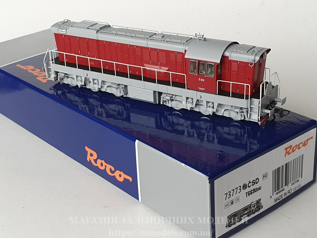 Модель маневрового тепловозу T669 (ЧМЕ3), CSD,звуковий декодер масштабу ...