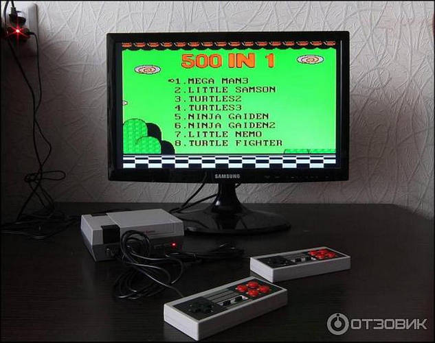 Купить Игровая приставка денди мини, Игровая консоль денди (620 игр ...