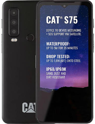 Мобильный телефон CAT S75 6/128GB Black (+Спутниковая связь) (ID ...