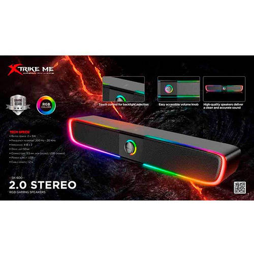 Купить XTRIKE ME SK-600 компьютерная акустика колонка для пк, цена 699 ₴ — Prom.ua (ID#1862523666)