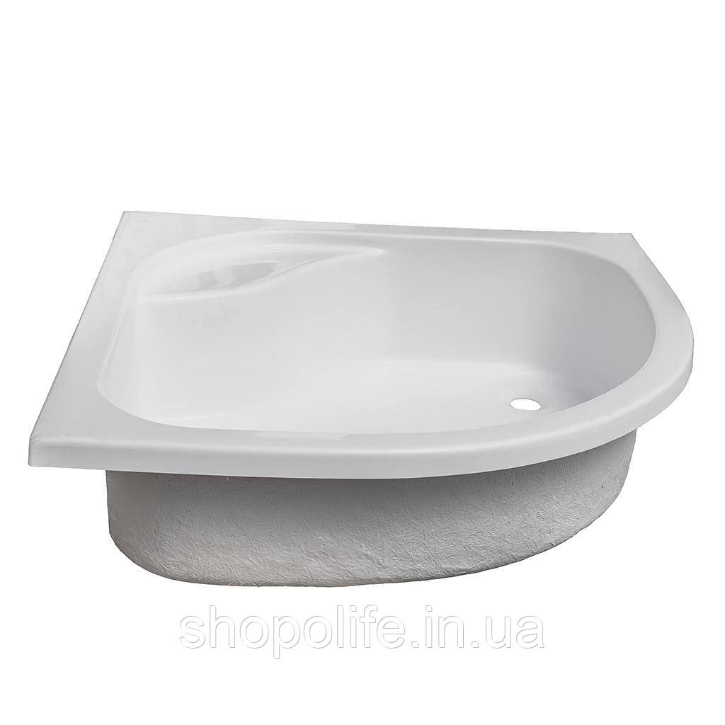 Поддон глубокий угловой Diper I 80х80х24/35 Shopolife (ID#1869558937 ...