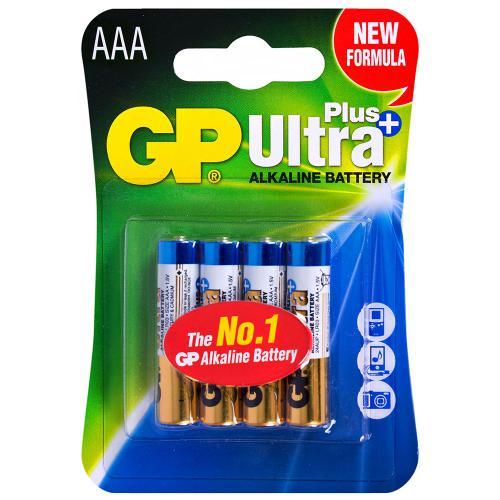 Батарейка GP ULTRA PLUS ALKALINE 1.5V 24AUPHM-2UE4 Лужна, LR03 AUP, AAA — в Категории "Батарейки ...
