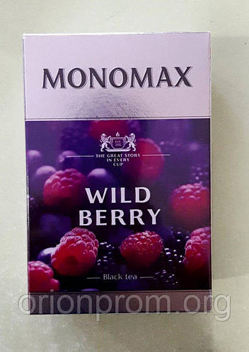 Чай Monomax Wild Berry 80 г чорний (ID#1869656657), ціна: 67 ₴, купити на Prom.ua