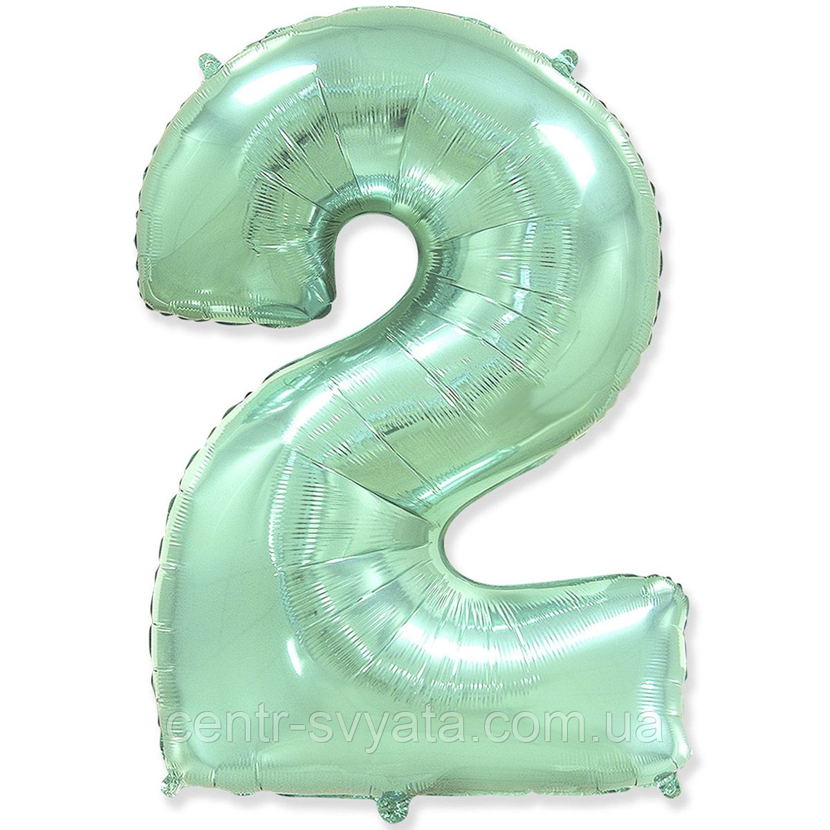 Купити Фольгована цифра Flexmetal 40"(100 см) М'ятна 2 у Вінниці від ...