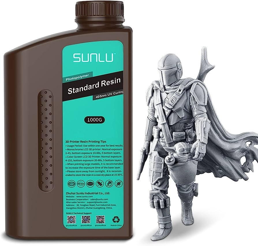 Купить Смола SUNLU standard resin серый, цена 1399 ₴ — Prom.ua (ID ...