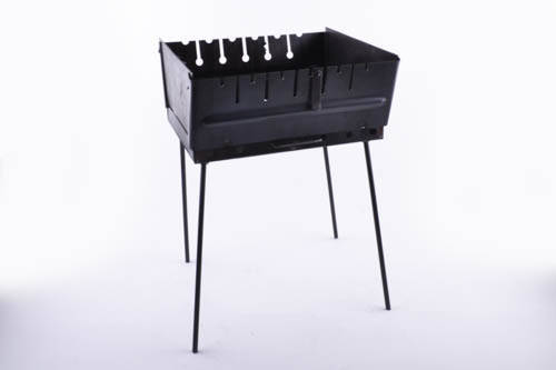 Купить Складной мангал (футляр) толщиной 2мм на 6 шампуров с чехлом и ...