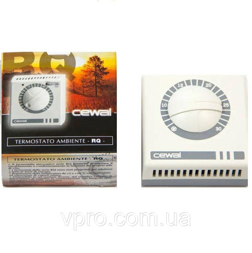 Термостат комнатный механический Cewal RQ 01 FROST купить по лучшей цене. Большой склад Гарантия ...