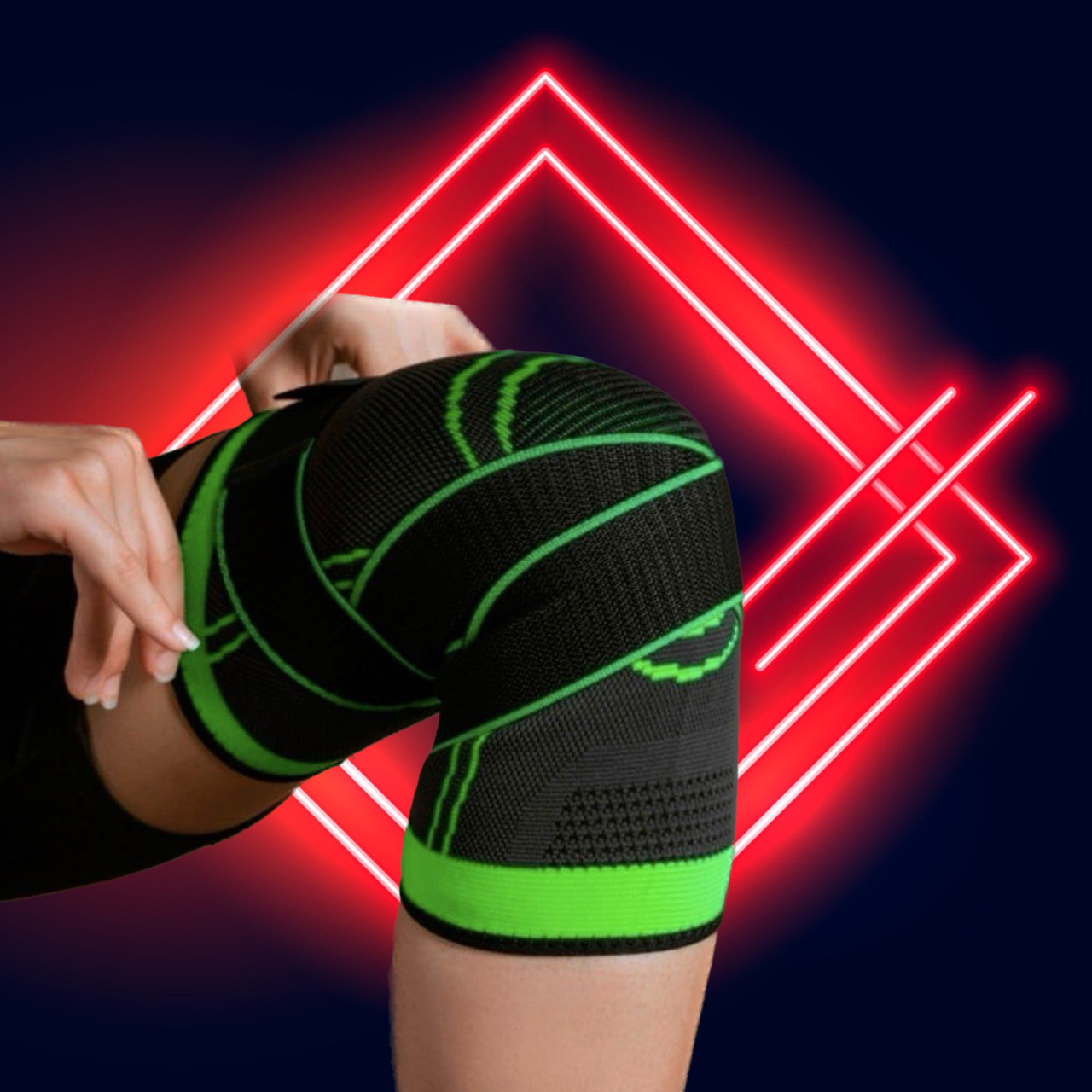 Наколенник Эластичный Бандаж на Колено Компрессионный, Наколенники Knee ...