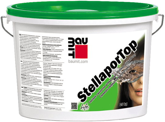 Купить Baumit StellaporTop фасадная силикон-силикатная штукатурка ...