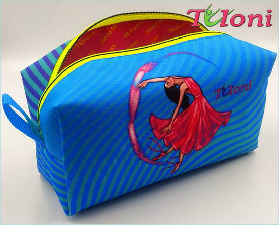 Купить Косметичка Tuloni Модель: Wave Цвет: LightBlueXPurple, цена 330 ...