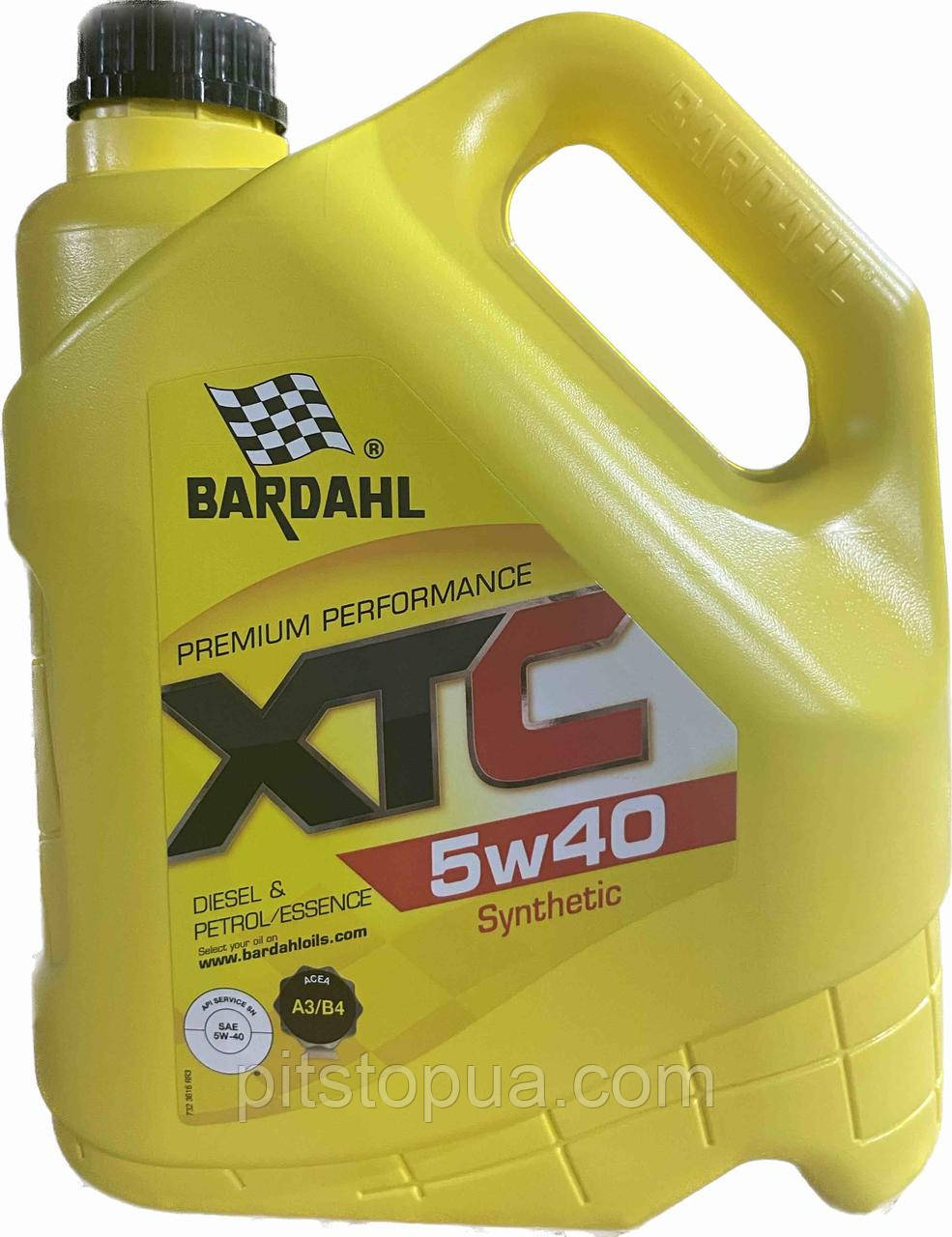 Купить BARDAHL XTC 5W40 SN/CF A3/B4 MB 229.5 VW 502.00/505.00 PSA B71 ...