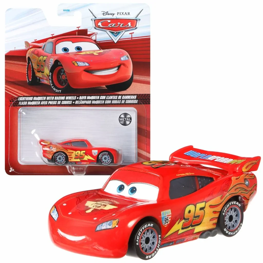 Машинка Тачки 3 Disney Pixar Cars Lightning McQueen with Racing Wheels ...