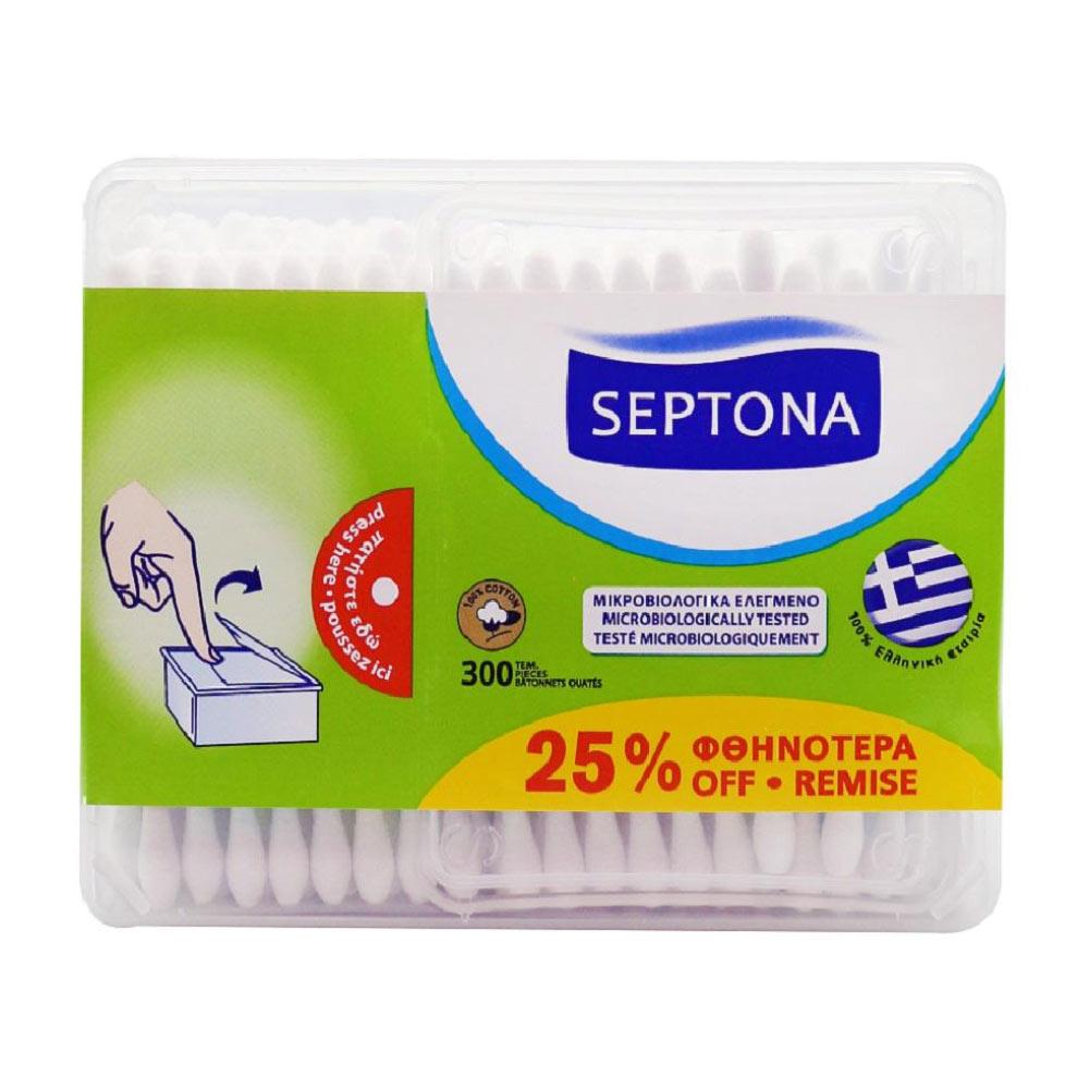 Ватні палички Septona з диспенсером 300 шт. (ID#1871026571), цена: 55. ...