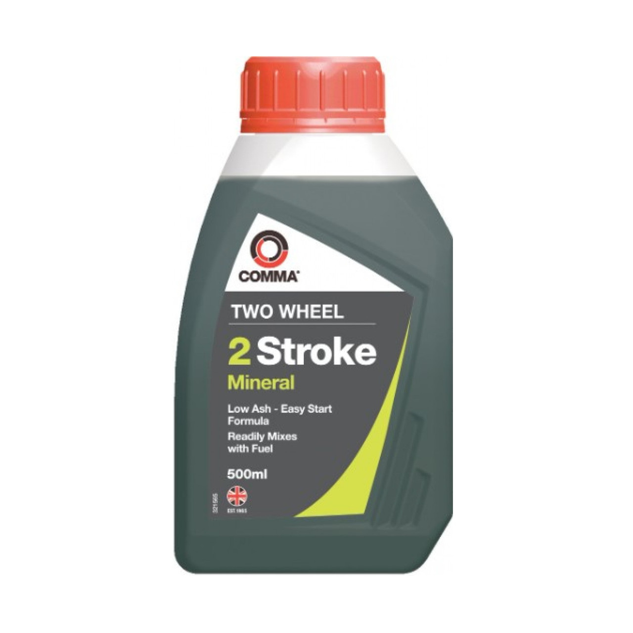 Моторное масло для 2-тактних двигателей минеральное 0,5 л Comma 2 ...