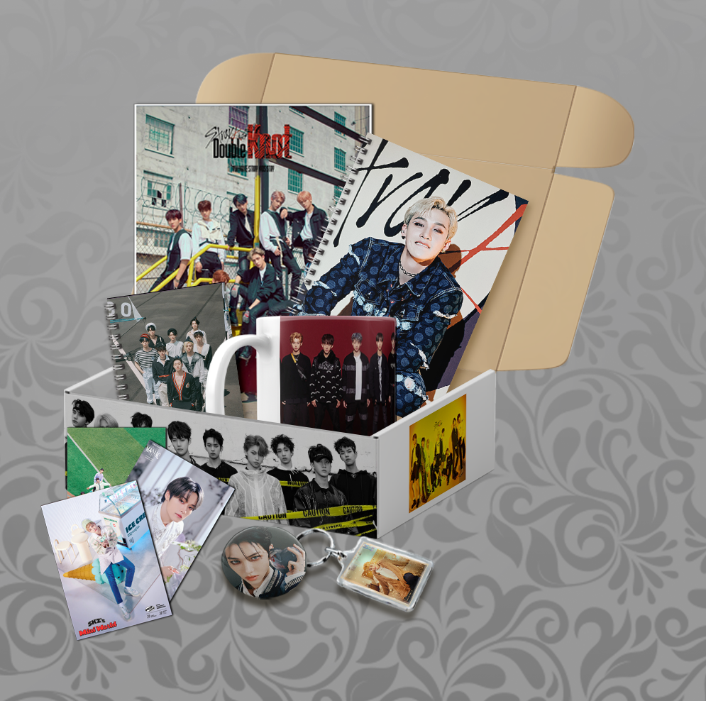 Купити Подарунковий Міні-бокс K-pop Stray Kids 8 предметів, ціна 500 ...