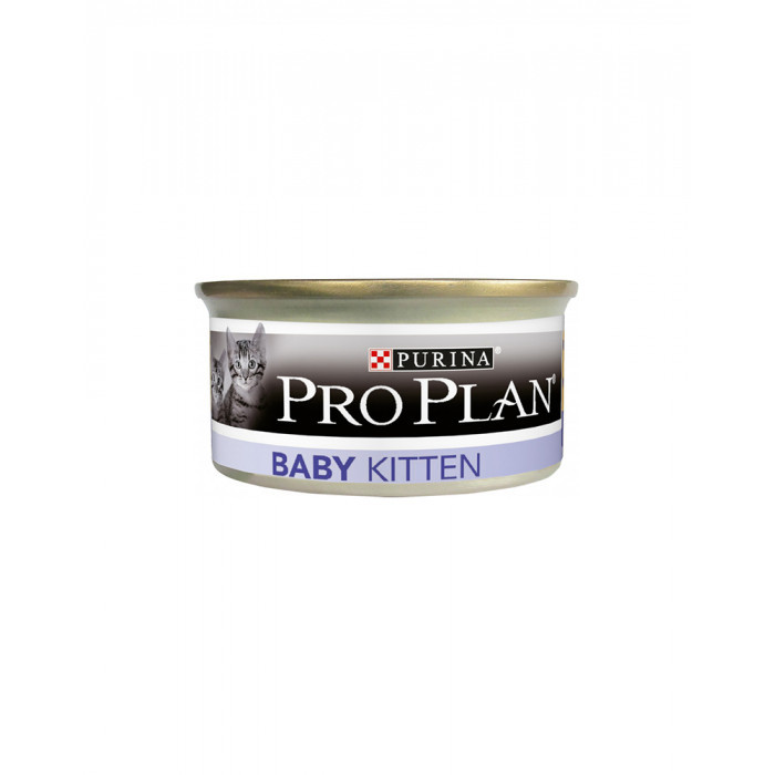 Purina Pro Plan Baby Kitten Нежный мусс с курицей для котят (85г) (ID ...