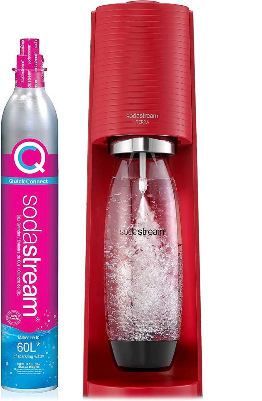 Купить Сифон Sodastream Terra Red, цена 3575 ₴ — Prom.ua (ID#370560028)