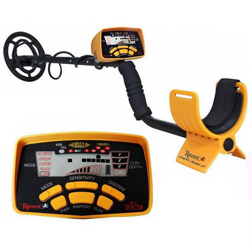 Металлоискатель Discovery Tracker RAIDER MD-6250 Черный с желтым ...