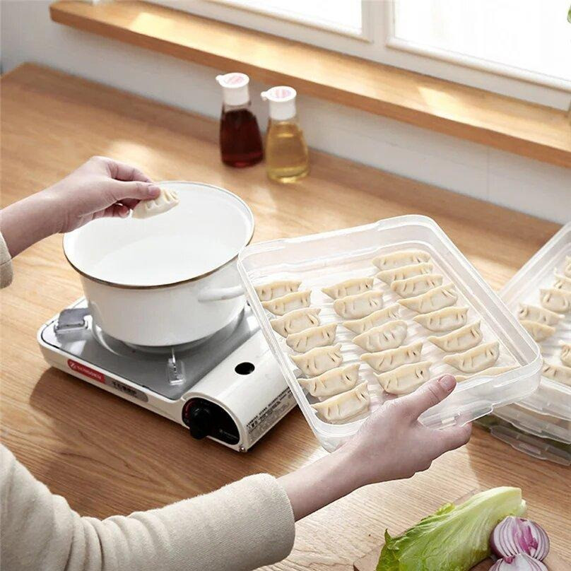 Контейнер для хранения и заморозки пельменей, вареников и других ...