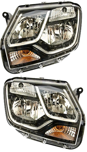 Фари передні (к-т лев +прав) Рено Дастер 2015-2017 EuroEx Угорщина (ID ...