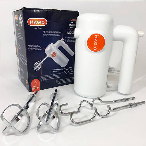 Купить Бытовые миксеры MAGIO MG-232 / Двухвенчиковый миксер / Хороший миксер, Ручной миксер HY ...