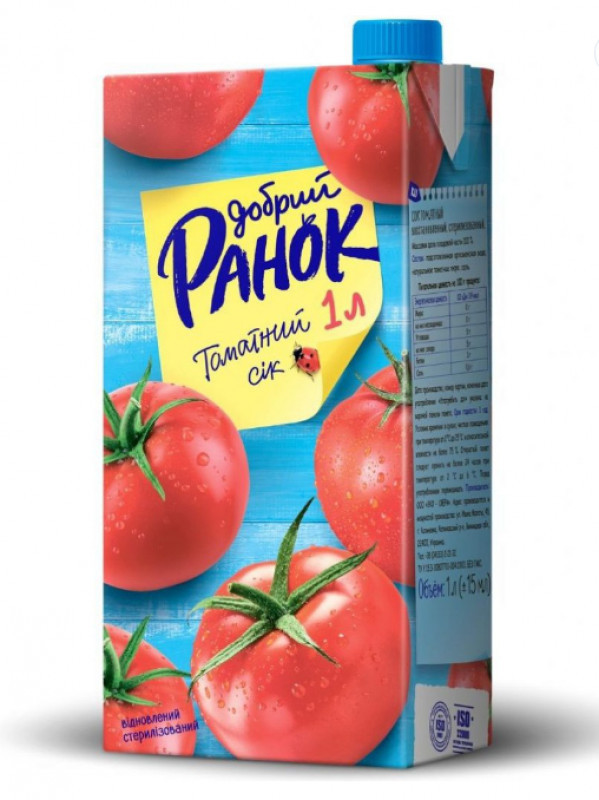 Купить Сок Томатый 1л Соки Украины, цена 53 ₴ — Prom.ua (ID#1711128527)